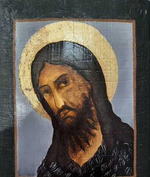 Старинная икона Св. Иоанн Предтеча