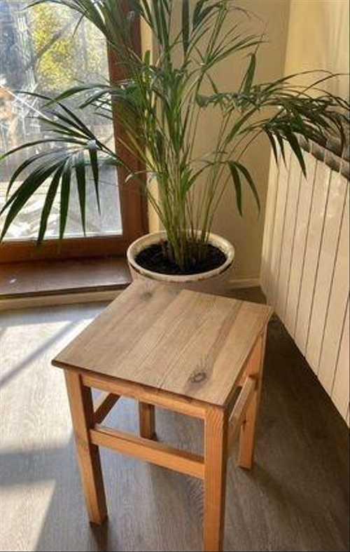 Табурет IKEA деревянный