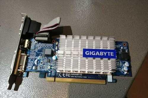 Видеокарта Gigabyte GeForce 210 GV-N210SL-1GI