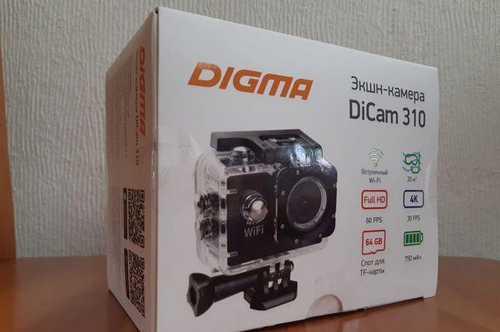 Экшн-камера digma DiCam 310