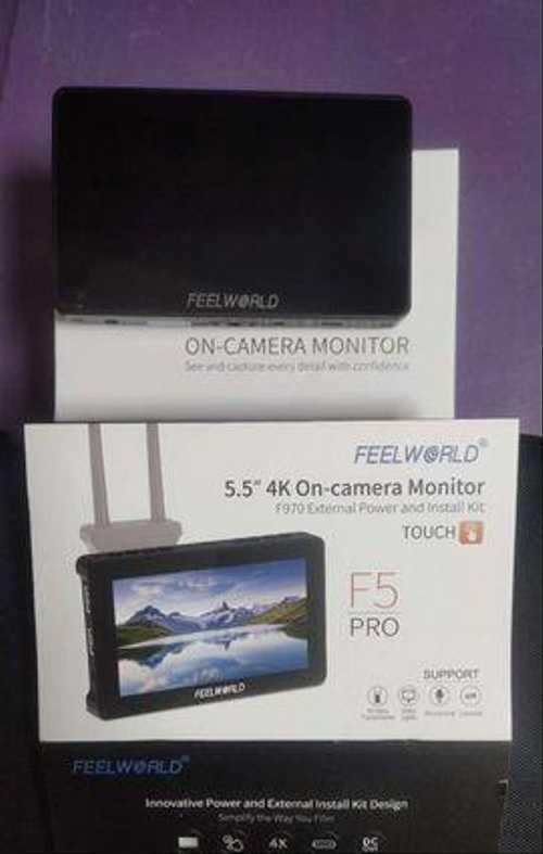 Монитор накамерный feelworld F5 pro 5,5"