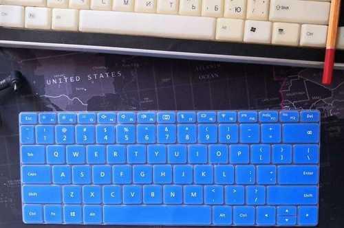 Силиконовая накладка на клавиатуру для ноутбука