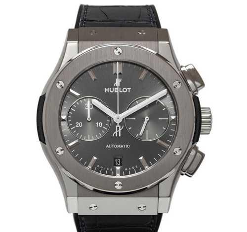 Часы Hublot Classic Fusion Grey Chronograph Titani