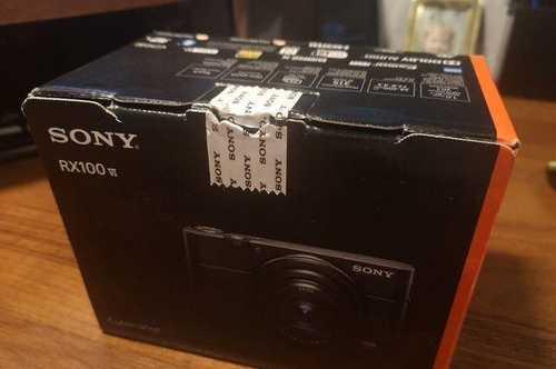 Коробка от фотоаппарата Sony rx100 VI