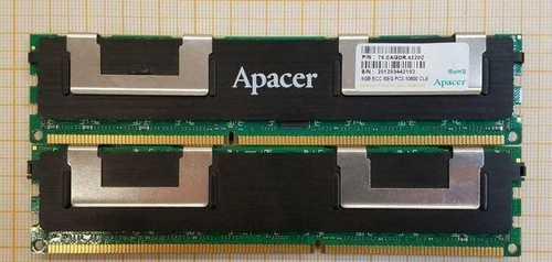Apacer 78.cagdr.4220C DDR3 rdimm ECC REG 8GB
