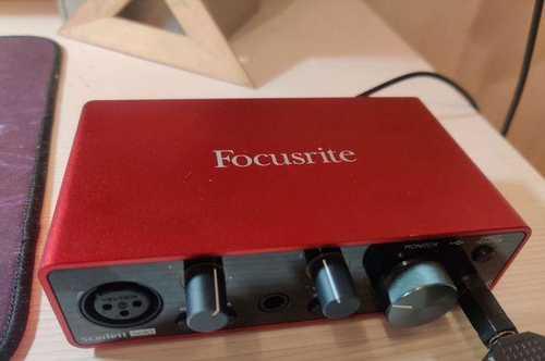 Звуковая карта focusrite scarlett solo 3rd gen