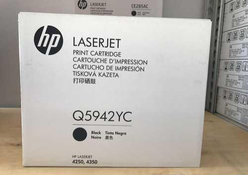 Оригинальный картридж HP Q5942YC