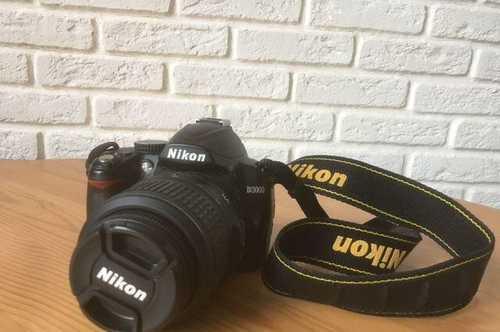 Фотоаппарат Nikon D3000 + объектив Tamron AF70-300