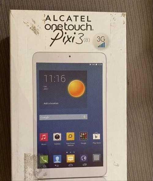 Планшет Alcatel Onetouch Pixi 3, 8 дюймов