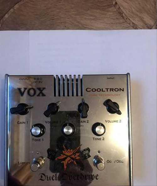 Vox cooltron duel overdrive
