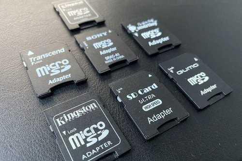 Адаптеры для micro SD флешек