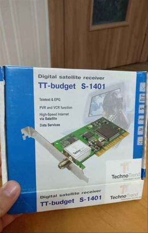 PCI-плата спутниковый приёмник TT-budget S-1401