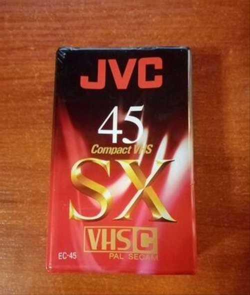 Кассета для видеокамеры VHS C JVC45