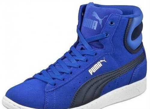 Кроссовки оригинал "Puma" р-р 37-38, замша, новые