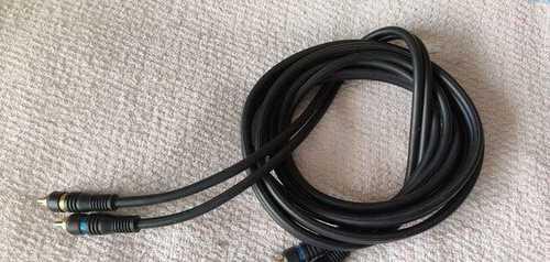 Межблочный кабель 2 rca 1, 2, 4 м