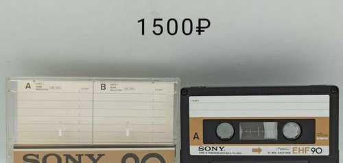 Аудиокассеты sony с лентой тип II