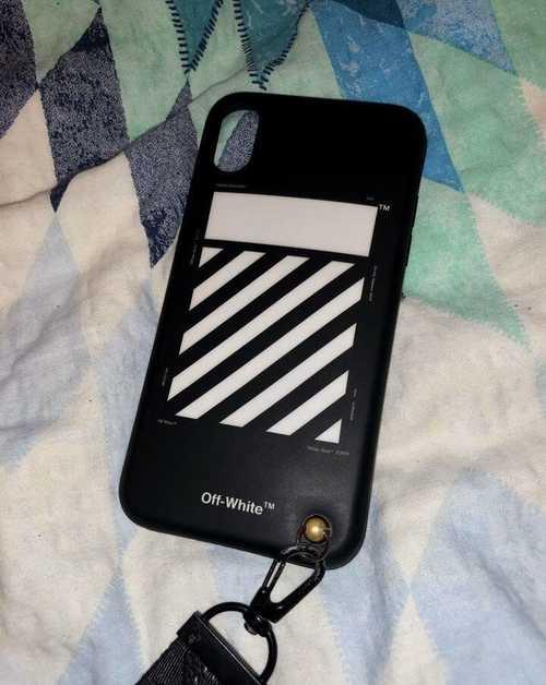 Чехол OFF-white для iPhone X