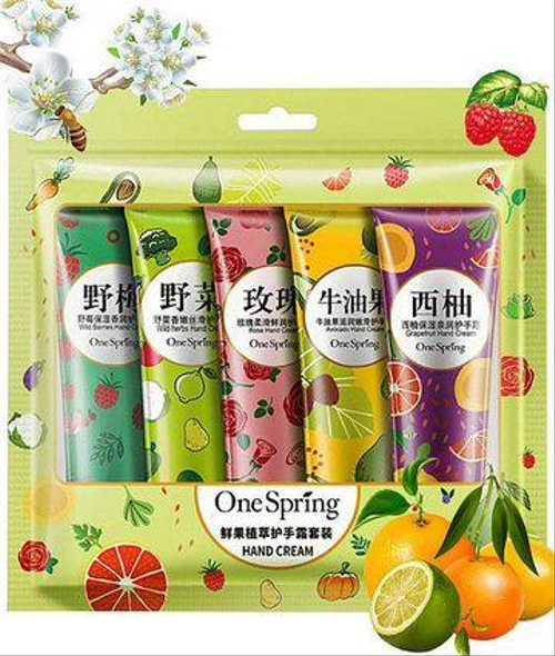 Крем для рук One Spring hand cream в наборе