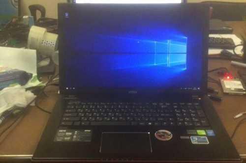 Msi ge70 17.3 full hd. i5.6gb.gt750m.ssd256