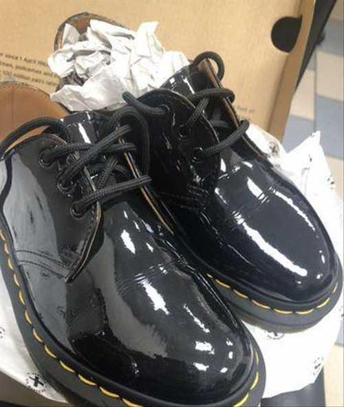 Ботинки Dr. Martens 1461 Black Lamper