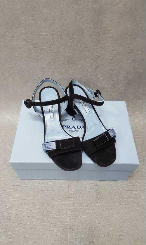 Босоножки prada. Оригинал. Новые