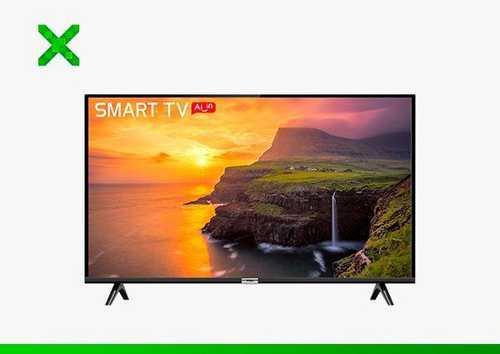 32" Телевизор TCL L32S6500 чёрный