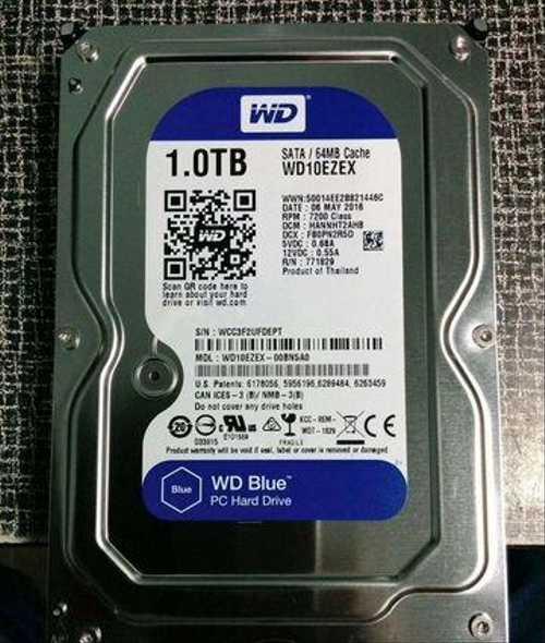 Жёсткий диск Western Digital 1000GB (7200 RPM)