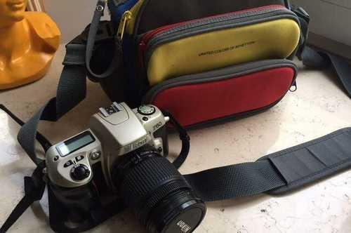 Nikon F60 c объективом, фильтрами и сумкой