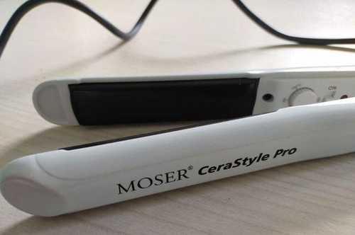 Выпрямитель для волос Moser CeraStyle Pro, белый
