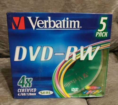 Диски DVD-RW и DVD-R пустые