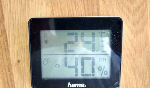 Метеостанция Hama: температура и влажность