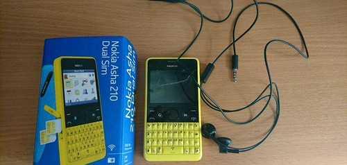 Телефон Nokia Asha 210 dual SIM