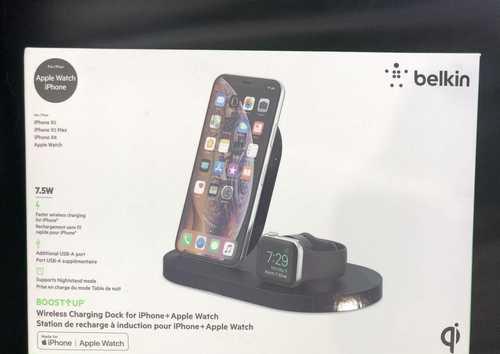 Док-станция Belkin BoostUp Wireless для iPhone + A