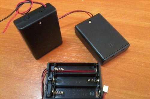 Батарейный отсек для трех батареек аа (акумм.)