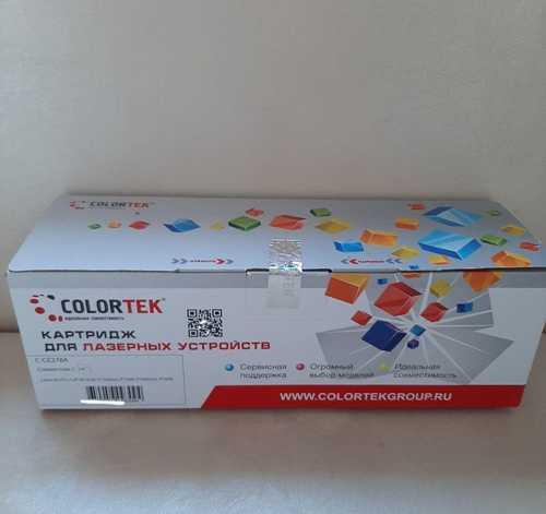 Картридж HP colortek ce278A се278а новый