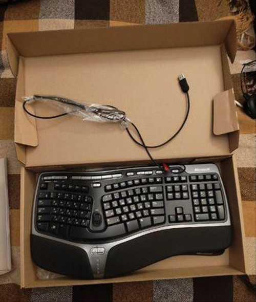 Клавиатура Microsoft Natural Ergonomic Keyboard