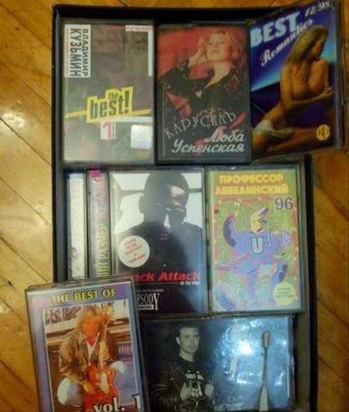 Аудиокассеты с записями 80-90-гг
