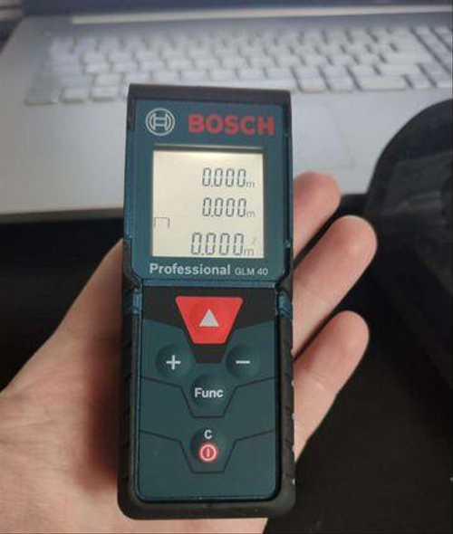 Лазерный дальномер bosch GLM 40