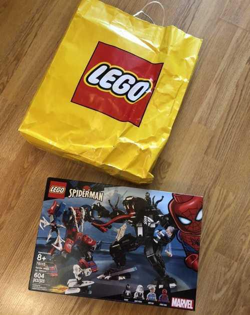 Lego spiderman 76115 лего