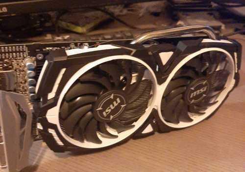 Radeon RX470 8Gb MSI Armor в упаковке