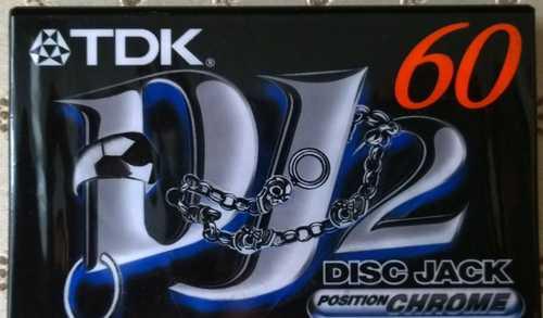 Аудиокассета TDK DJ2 60 хром, запечатанная