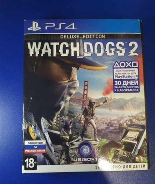 Watch dogs 2 deluxe edition для PS4
