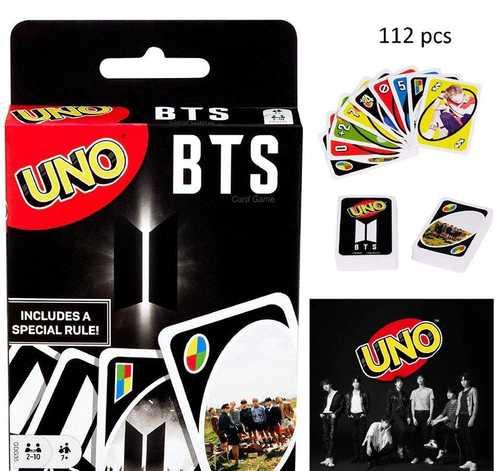 Карточная игра UNO BTS