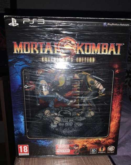 Mortal Kombat ps3 коллекционное издание(смертельна
