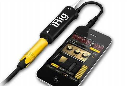 IRig - гитарное подключение для iPhone, iPad, iPod