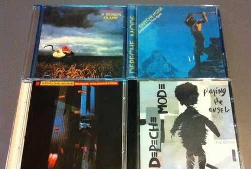 CD Box- коробки для дисков Depeche Mode+полиграфия
