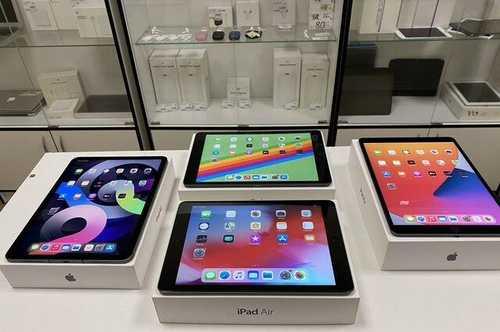 Много разных б.у. iPad 9,7" и iPad Air (2012-2020)