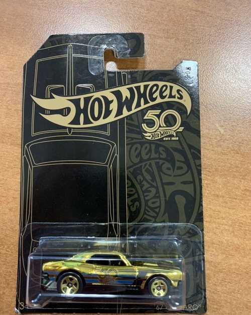 Hot Wheels 67 Camaro Gold