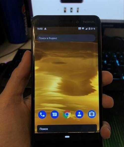 Телефон Nokia 6.1 Black (TA-1043)