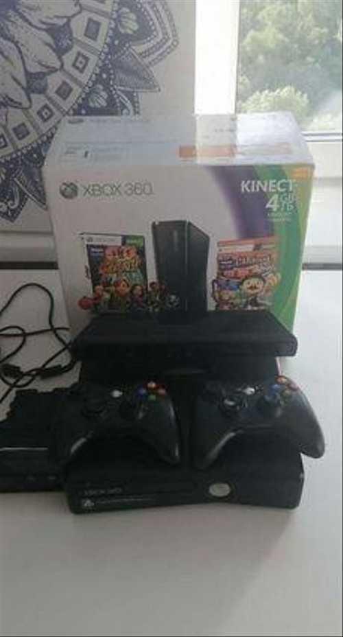 Xbox 360 Kinect (полный комплект)